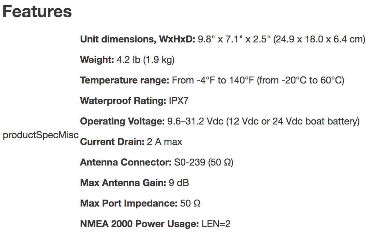Garmin AIS 600 Black Box AIS Transceiver with Built In VHF Antenna Splitter - 010-00865-00 ...